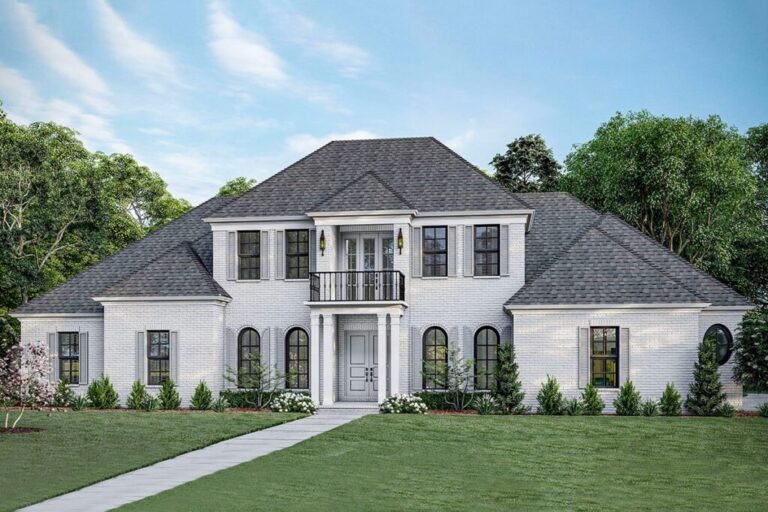 4-Bedroom Single-Story Home With a Show-Stopping Open Courtyard (Floor ...