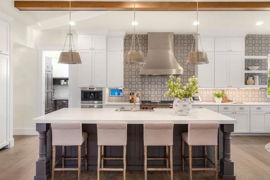 5-Bedroom Single-Story Shingle-Style Ranch with Finished Lower Level ...